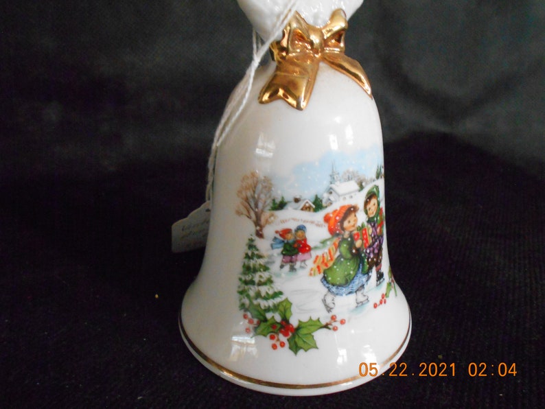 Avon Collectible Christmas Bell 1986 - Etsy