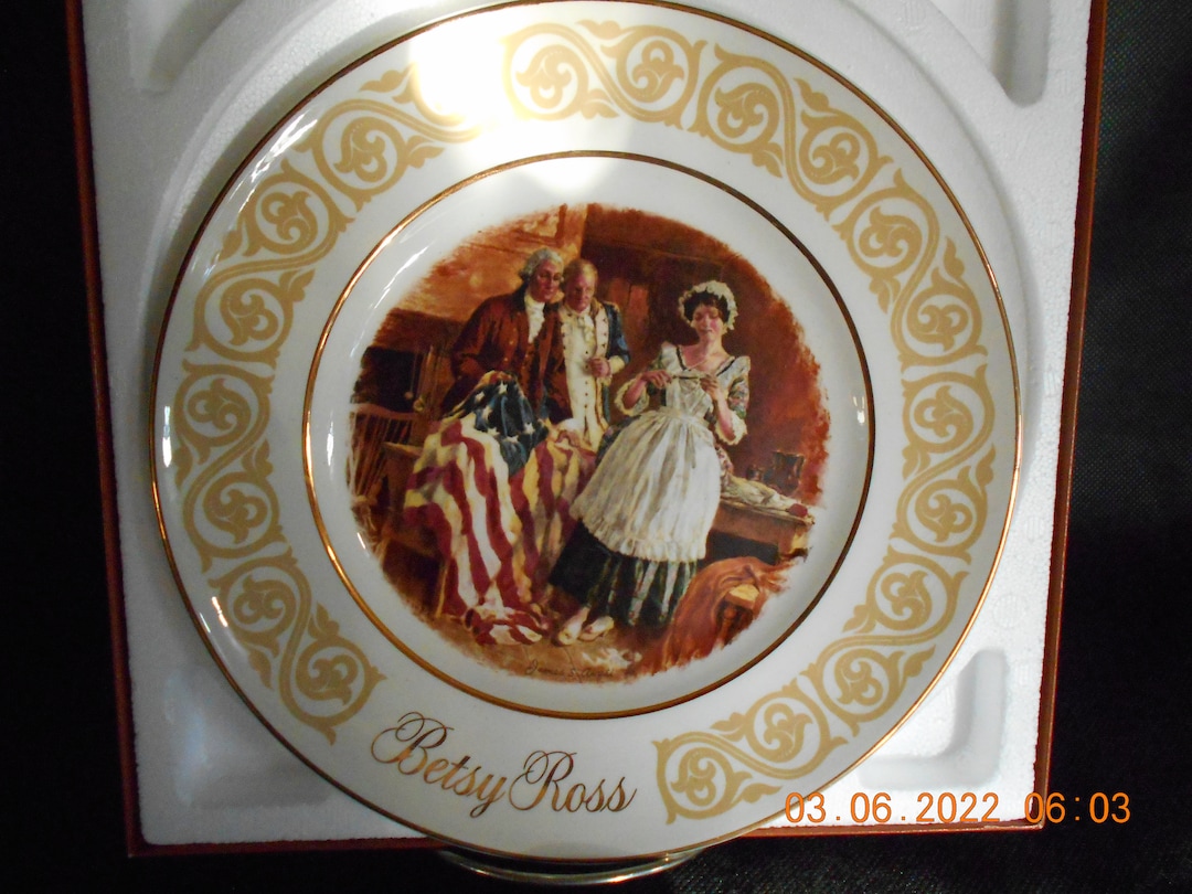 Avon Betsy Ross Plate - Etsy