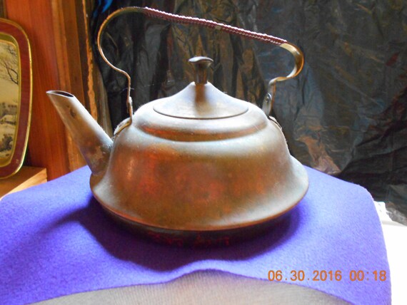 Copper Water Kettle | Etsy
