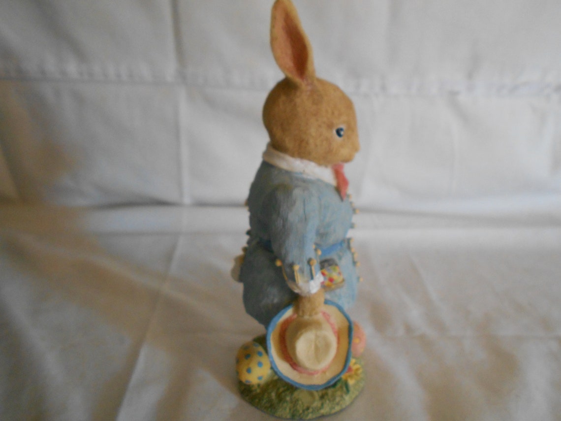 Bentley Bunny Easter Figurine - Etsy