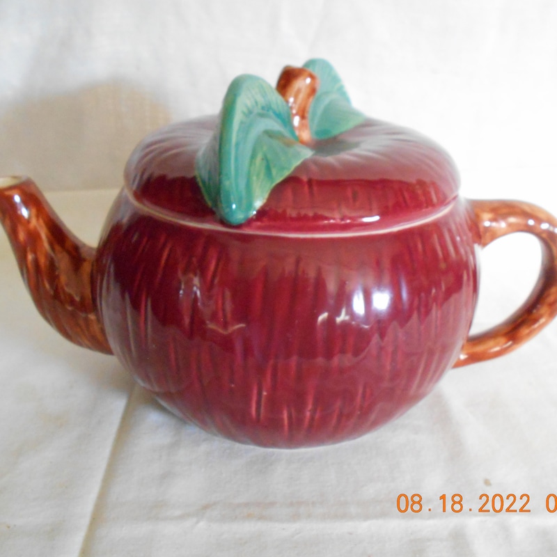 Apple Teapot - Etsy