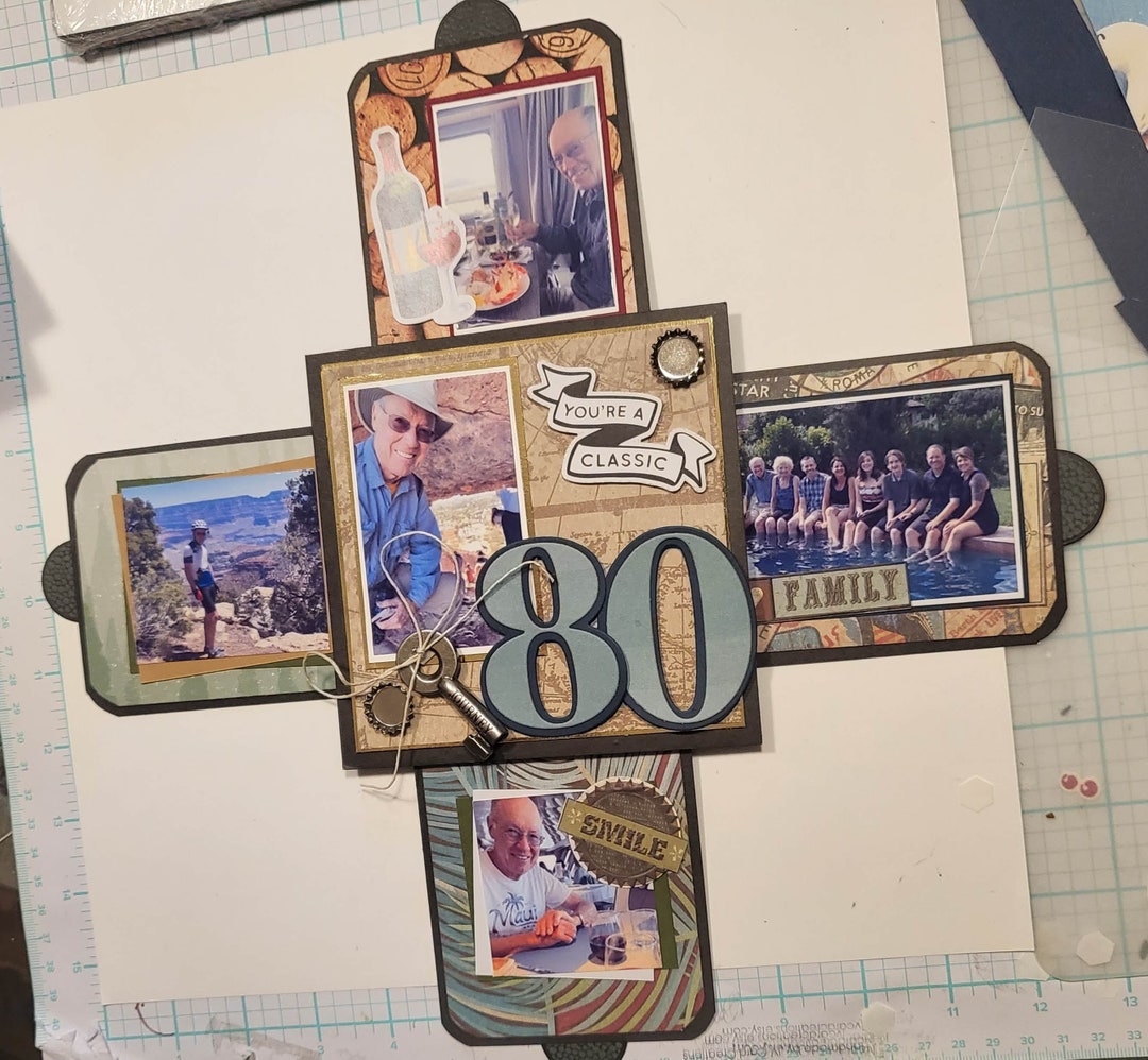 Personalized Mini Scrapbook/card - Etsy