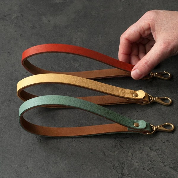 Leather Key Strap - Etsy