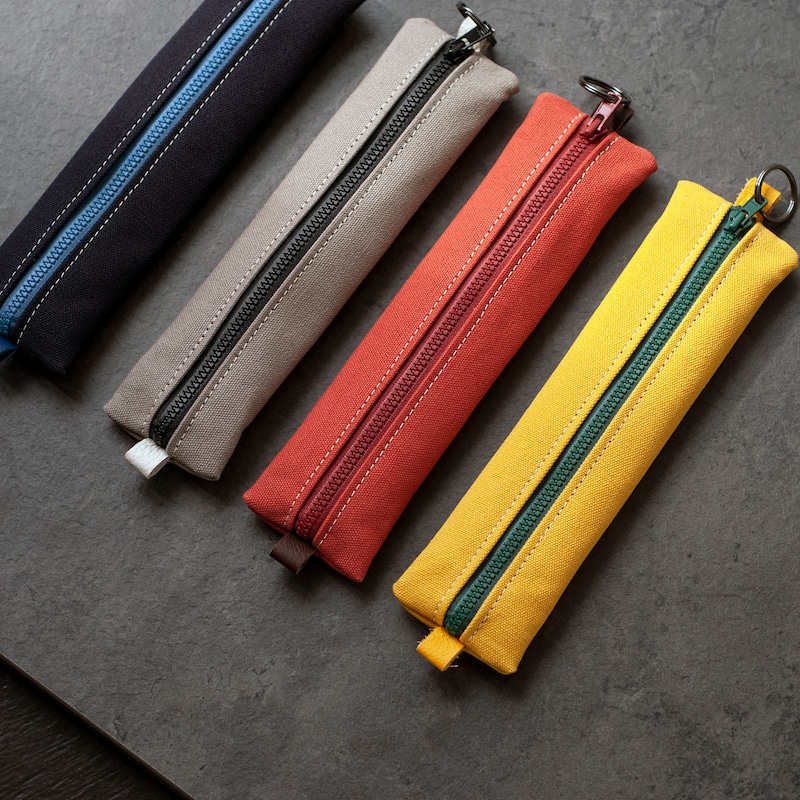 Small Slim Pencil Case - Etsy