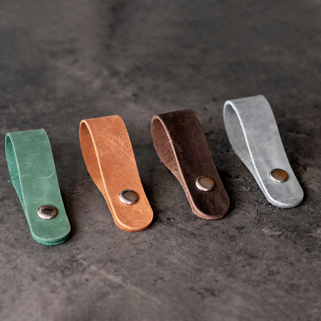 Large Cord Holder , Leather Cable Organizer Cord Wrap Keeper ...