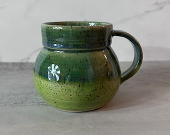 Earthy Green Mug - Etsy