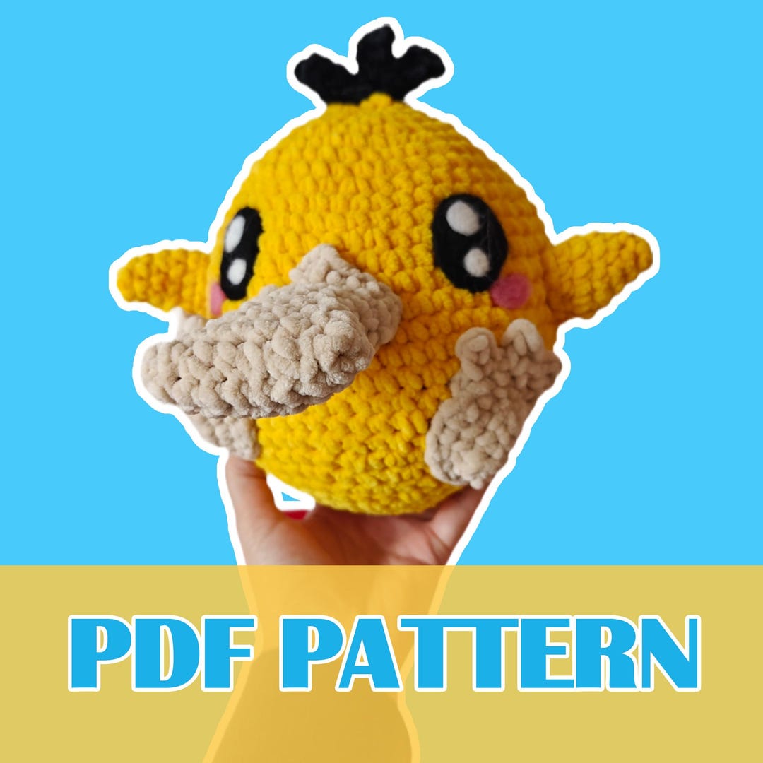 Psychic Duck Amigurumi PDF Pattern - Etsy