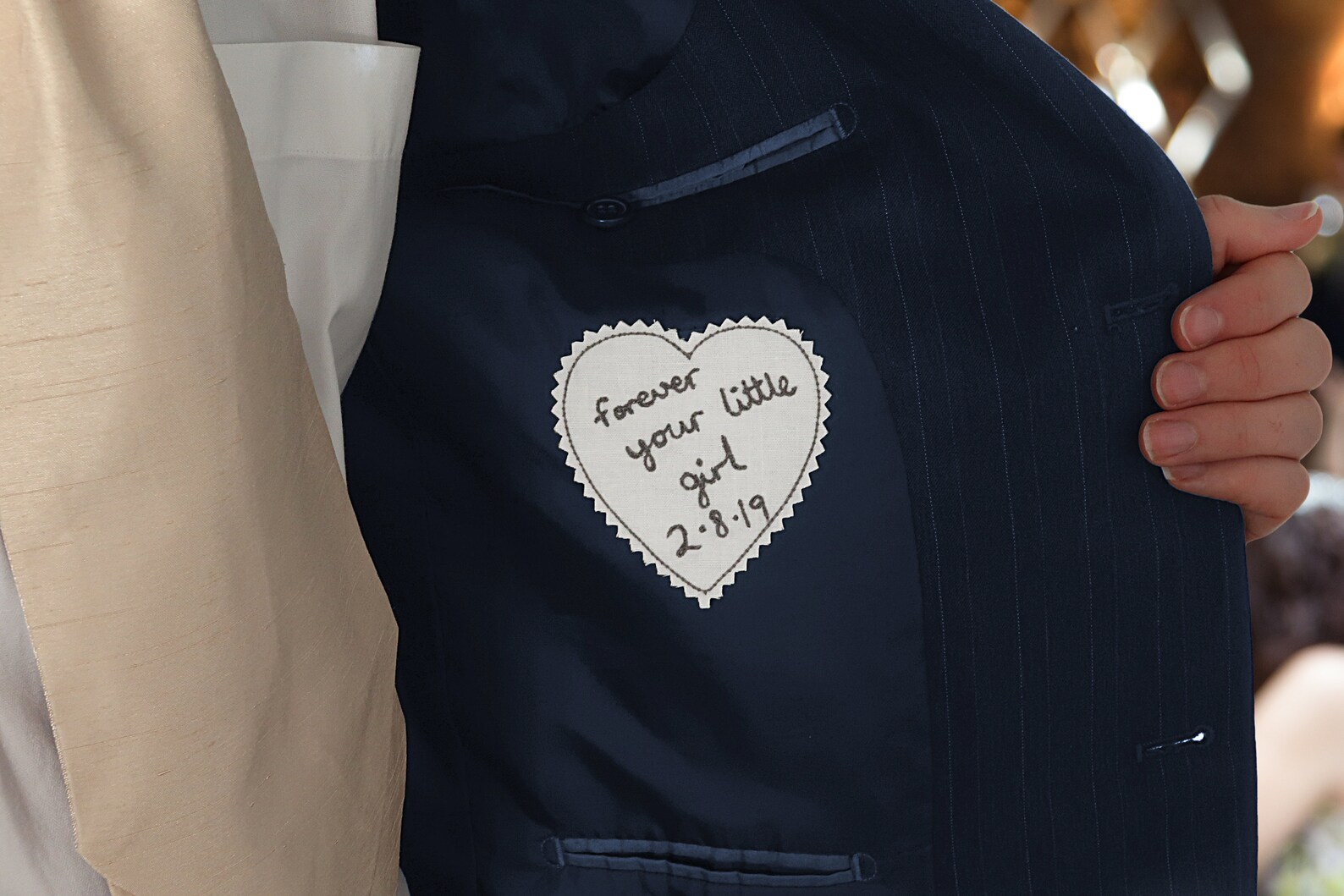 Father of the Bride Gift Custom Embroidered Patch - Etsy