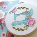 Singer Sewing Machine Embroidery Pattern,printable Pattern,hoop Art ...