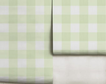 Small Buffalo Check 4 Inch // Bisque Removable Peel 'n | Etsy