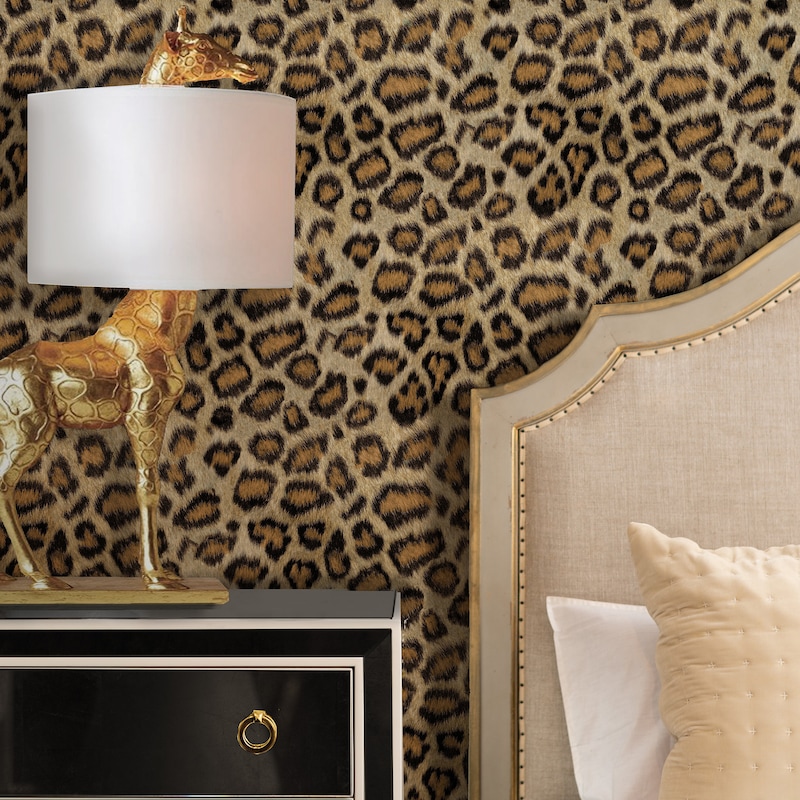 Leopard Print Wallpaper - Etsy