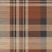 Autumn Plaid Peel 'n Stick or Prepasted Wallpaper Vinyl-free Non-toxic ...