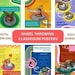 Ceramics and Pottery: Wheel Throwing Posters for the Classroom - Etsy