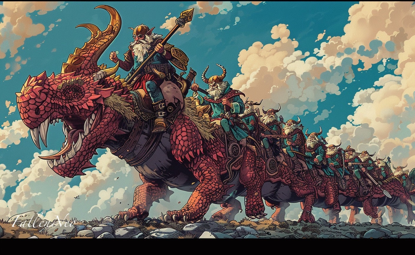 Magda's Army | Magda, Brazen Outlaw | TCG Playmat - Etsy