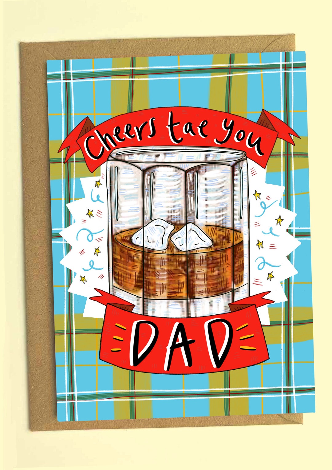 Cheers Tae You Dad! Scottish Father’s Day Card - Etsy