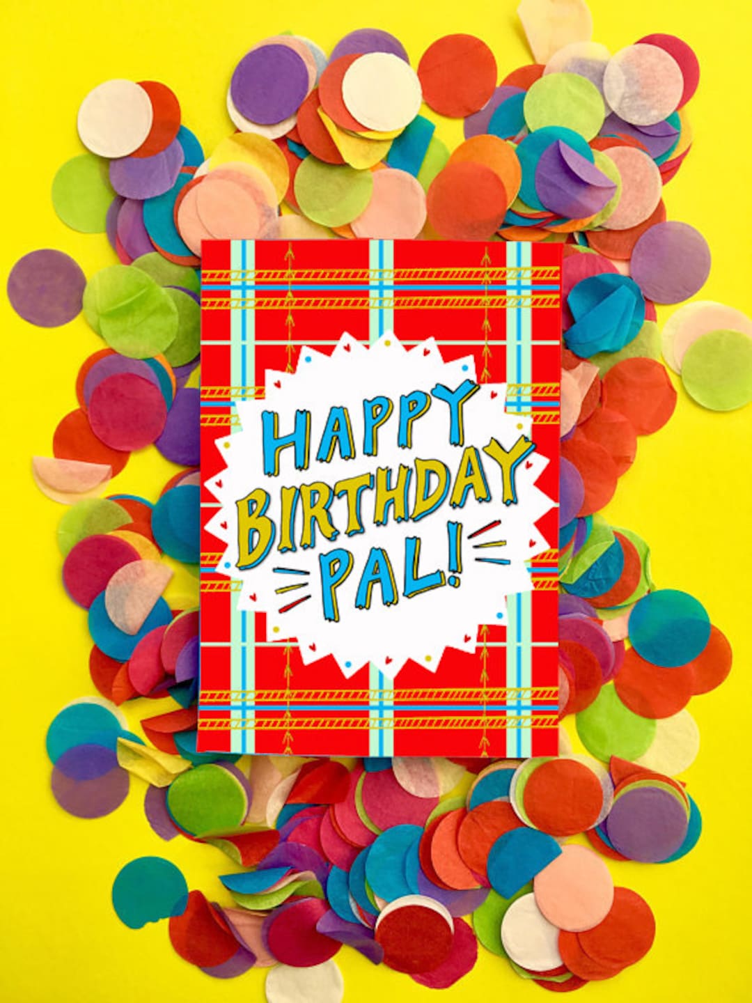 Happy Birthday Pal! Scottish Slang Greetings Card - Etsy