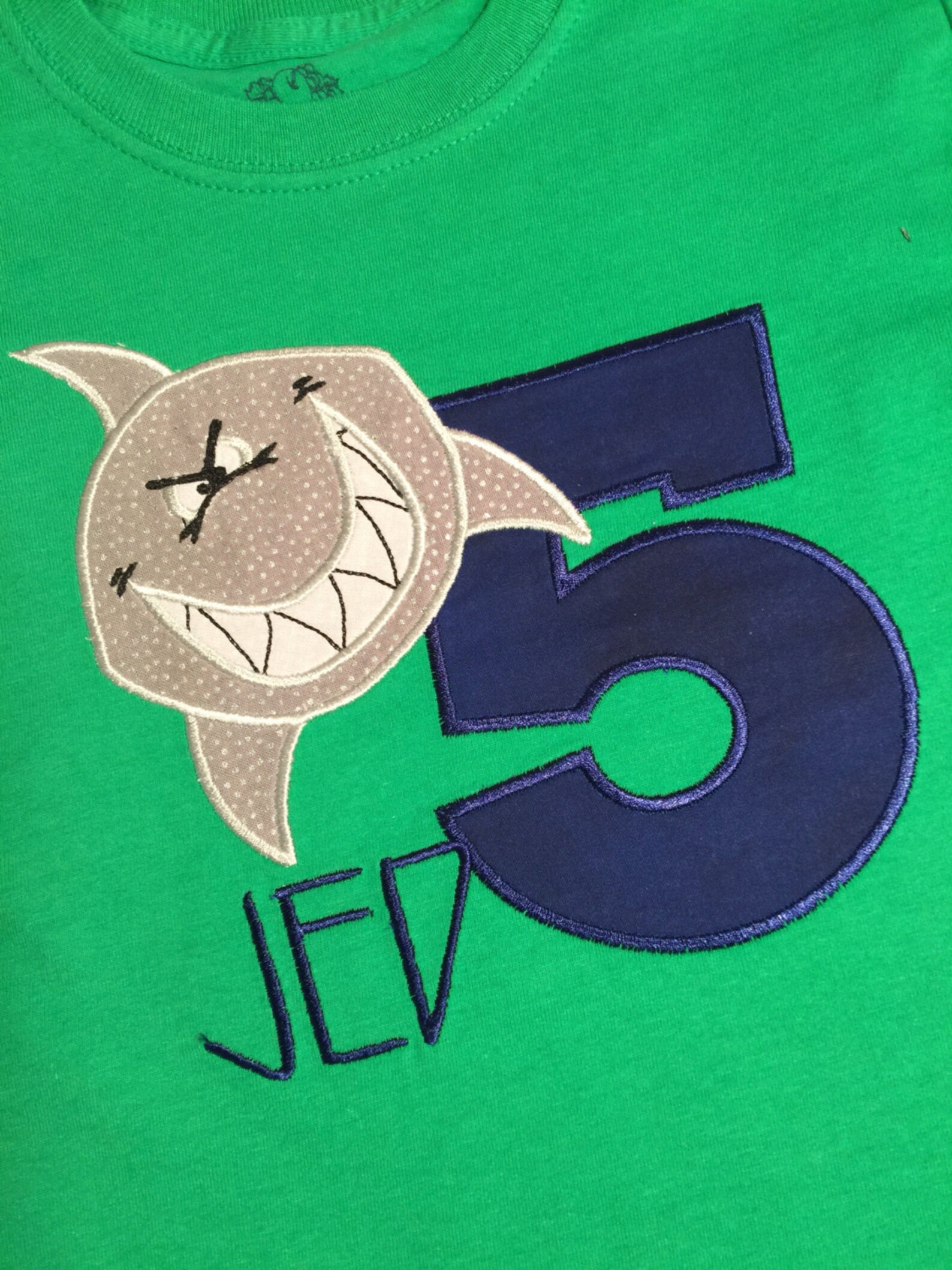 I'm Five Shark Short Sleeve T-shirt Customize Colors - Etsy