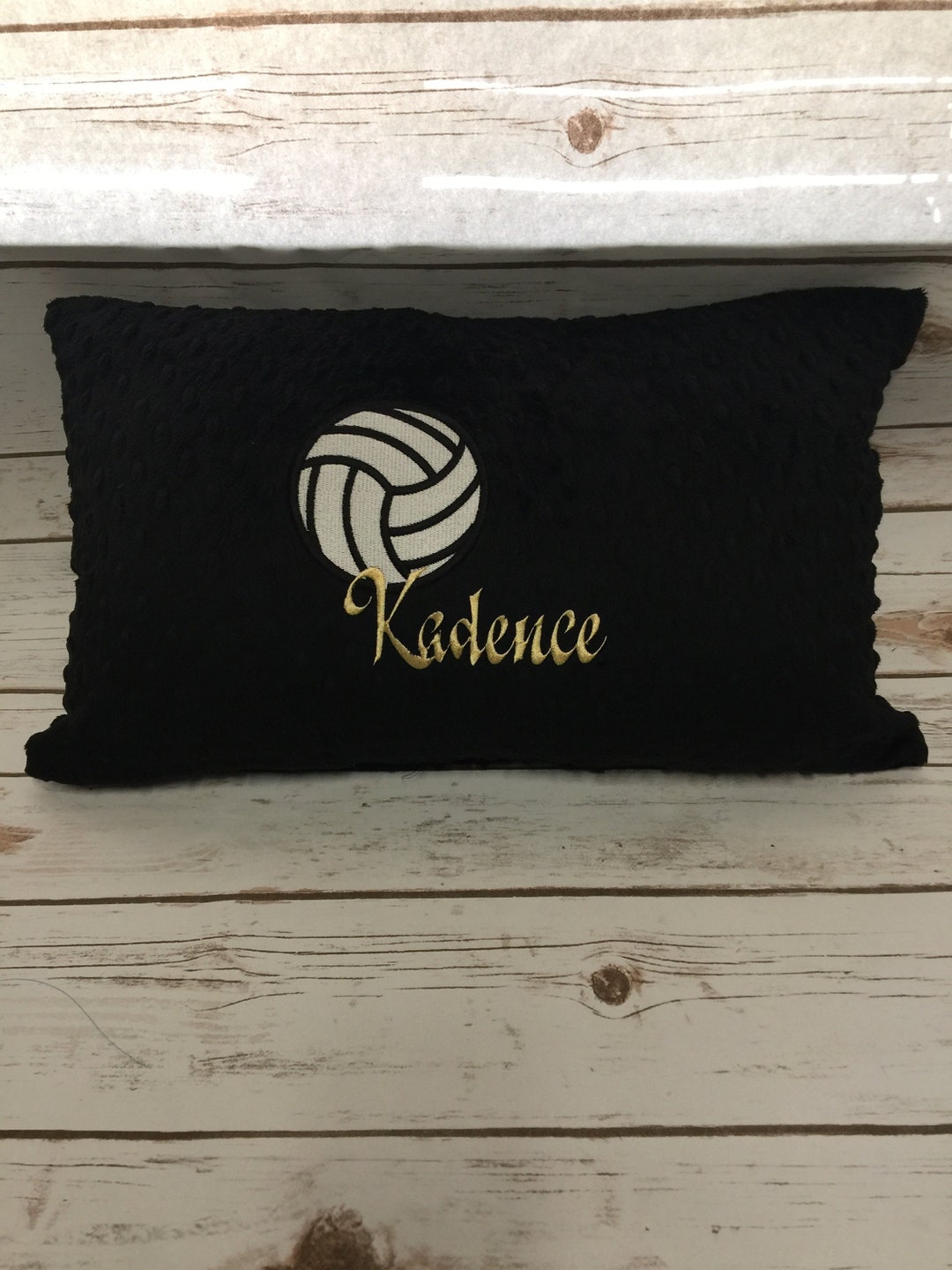 Volleyball Sport Theme Pillow Sham Personalized for Teams, Toddler ...