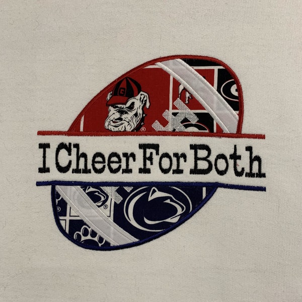 I Cheer for Both Teams - Etsy