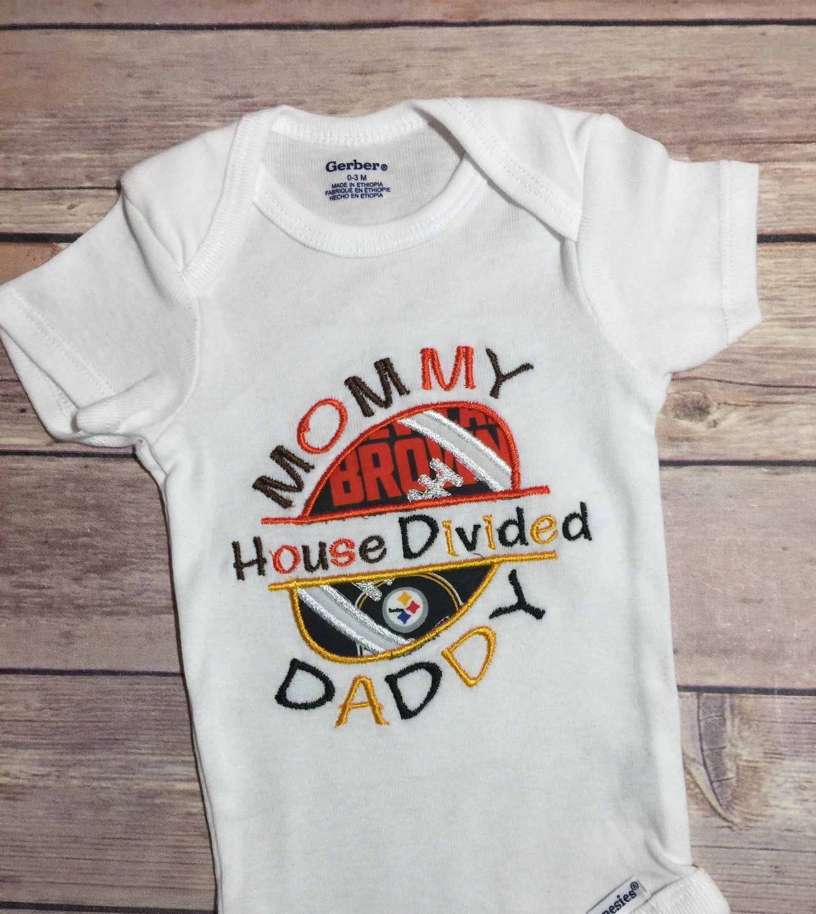 Custom House Divided Onesie or Tee for Babies/toddlers - Personalized ...