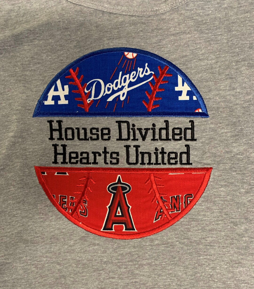 House Divided Baseball Tee With Personalization Options - College or ...