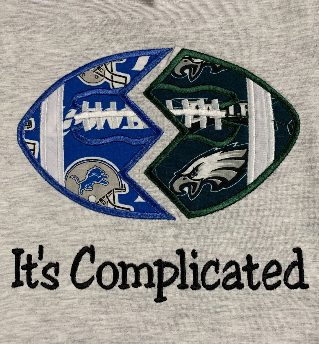 House Divided Football Team Tee: Appliqued College Rivalry Shirt - Etsy