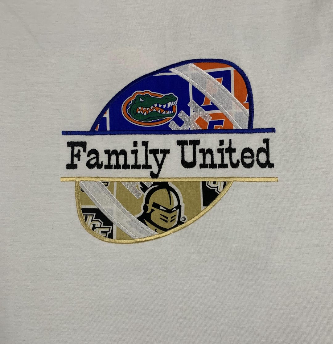 Custom Family United or House Divided Professional or College Team Tee ...