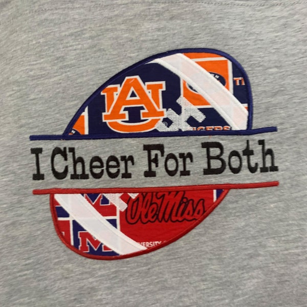 I Cheer for Both Teams - Etsy