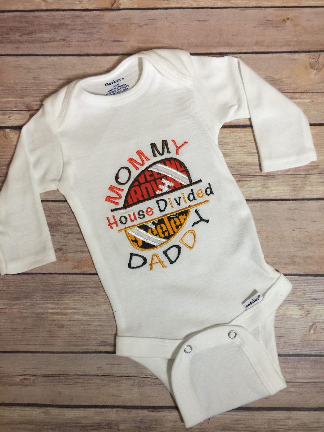 Custom House Divided Clothing Onesie Split Sport Tee Personalized Shirt ...