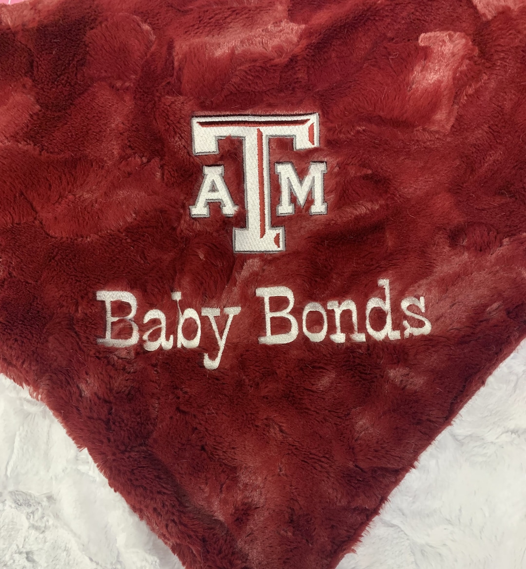 Licensed Texas A&M University Blanket Maroon and White Blanket Texas ...