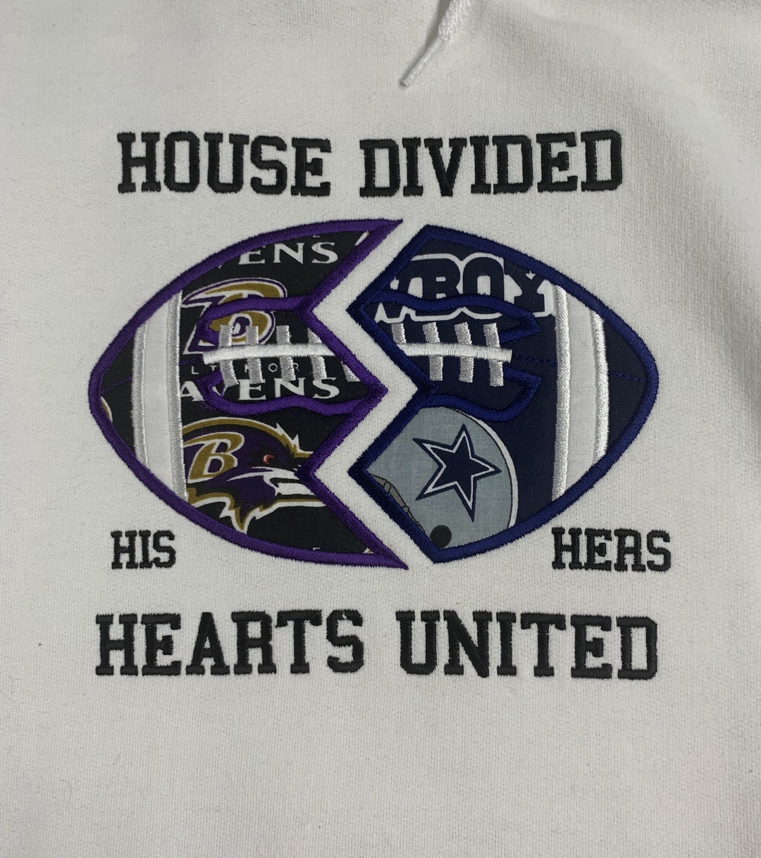 House Divided Football Team Tee, Sweatshirt or Hoodie - His & Hers ...