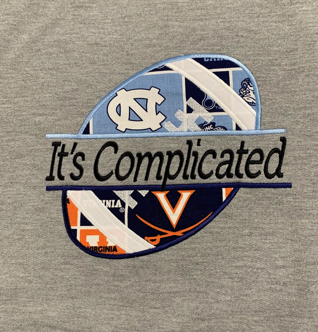 Custom Split Football House Divided College or Professional Team Tee ...