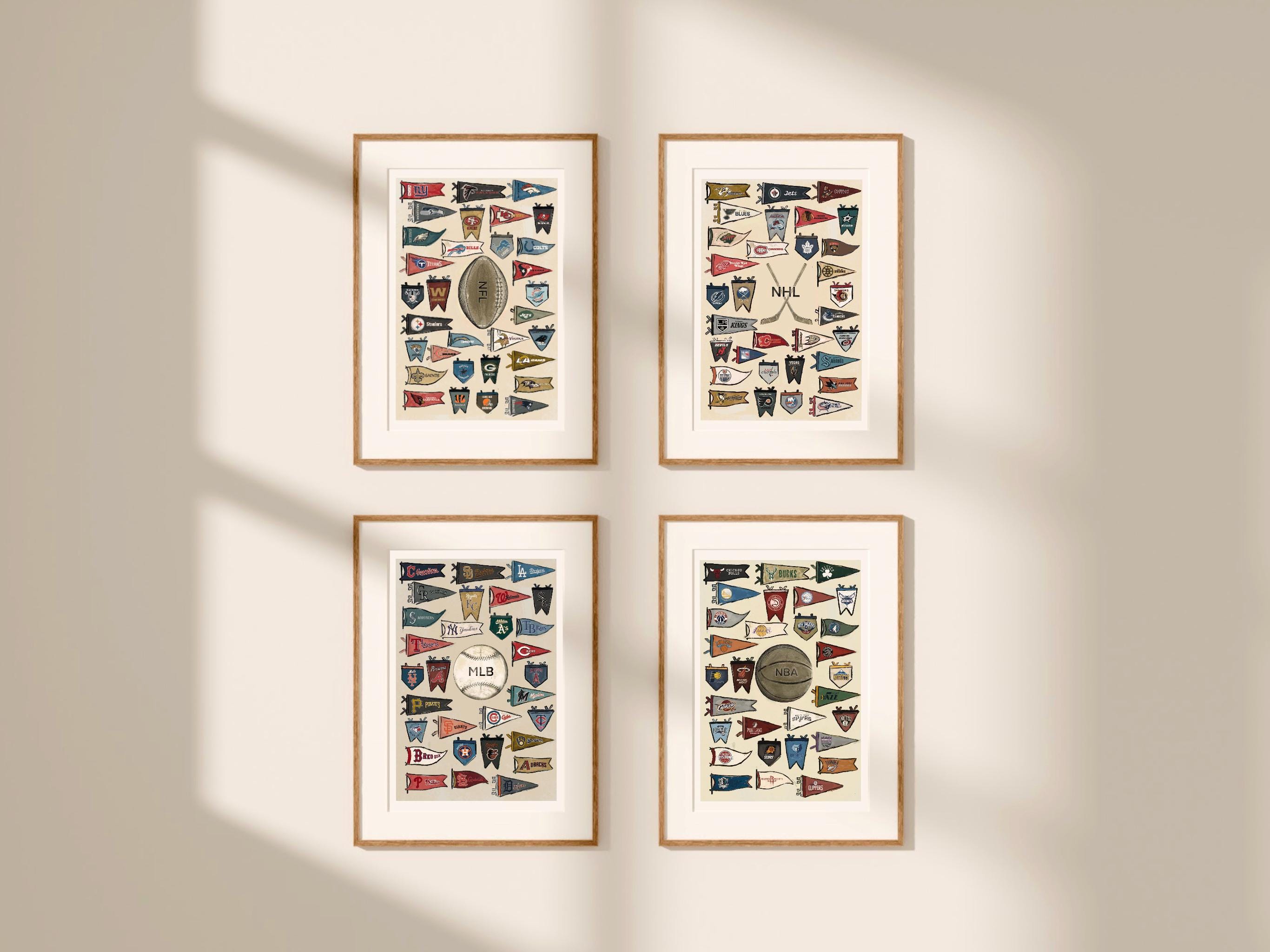 Vintage NFL Poster Digital Download - Etsy