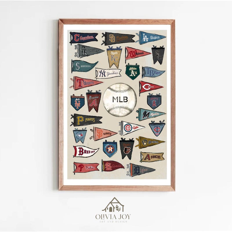 Baseball Poster - Etsy