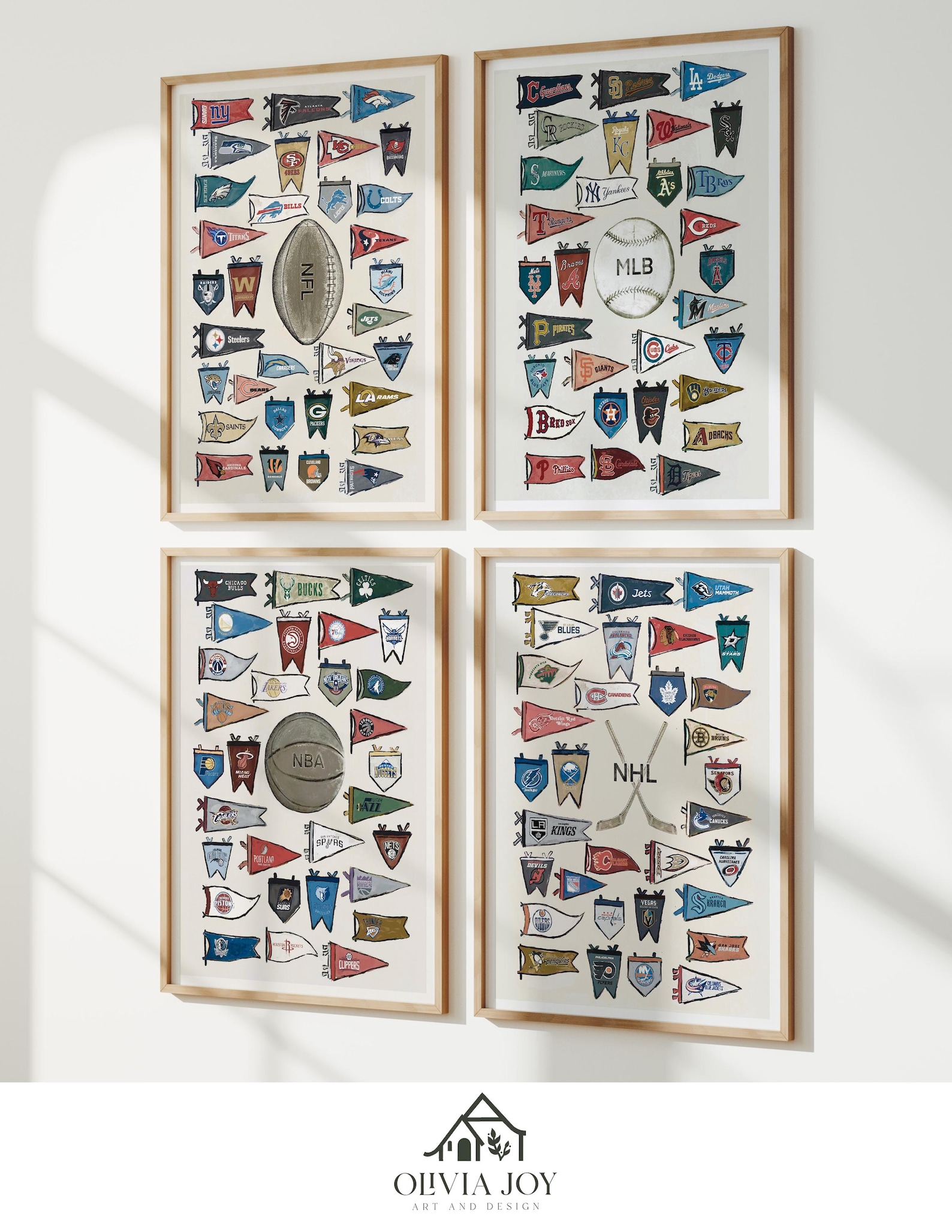 Sports Poster Bundle (physical Prints) - Etsy
