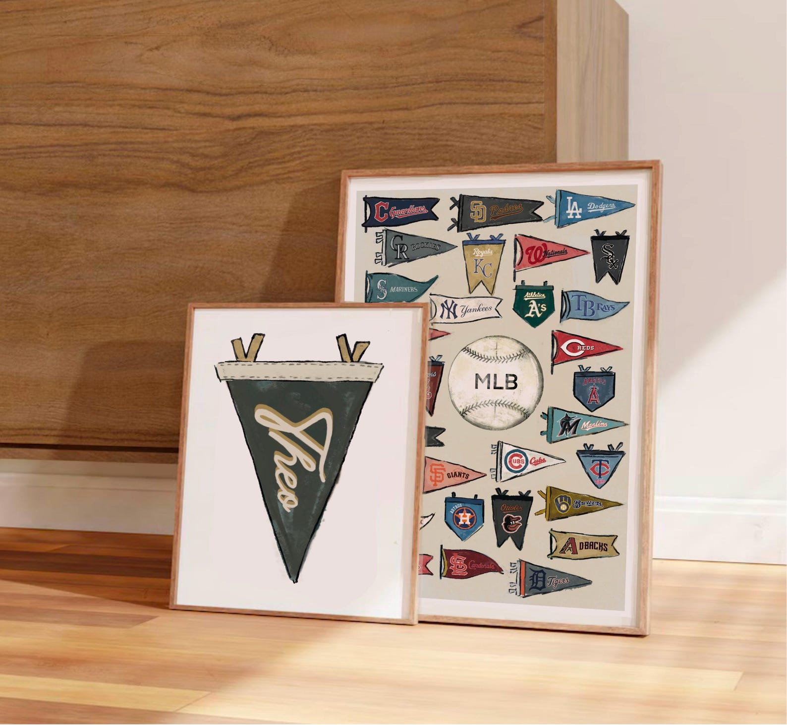 Vintage MLB Poster Digital Download - Etsy