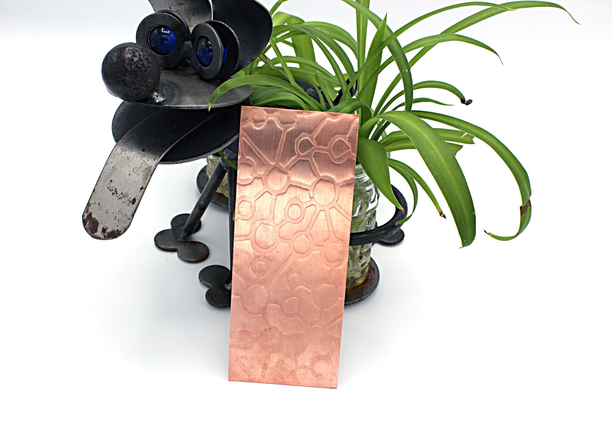 Patterned Copper Sheet 26g Geometry - Etsy