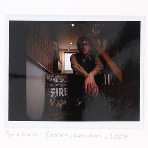 GRAHAM COXON London 2001, Unique Mounted Vintage Polaroid, Signed by ...
