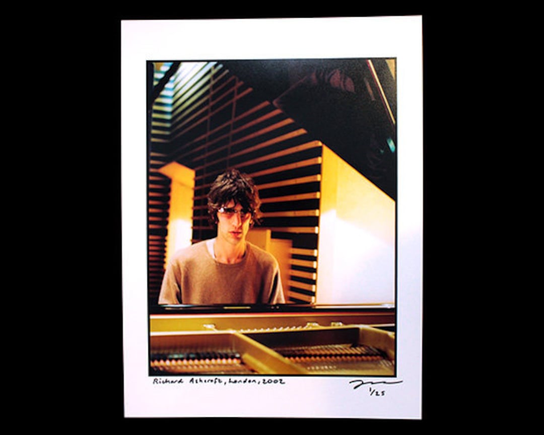 RICHARD ASHCROFT of the Verve 'piano' London 2002, Limited Edition ...