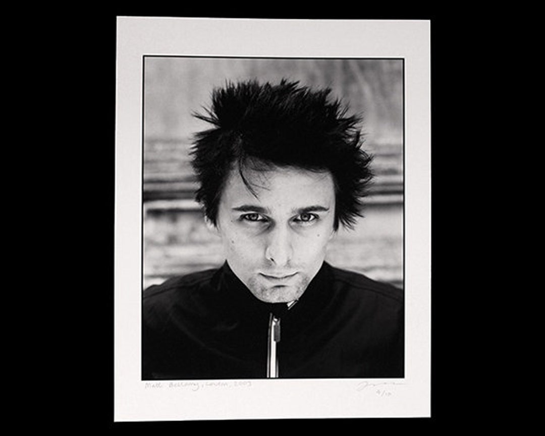 MATT BELLAMY London 2003, Limited Edition Print, Signed by Photographer ...