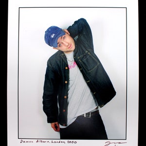 DAMON ALBARN of Blur and Gorillaz West London 2003, Limited Edition ...