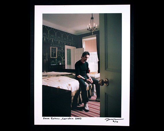 DAVE GAHAN of Depeche Mode London 2003, Limited Edition Print, Signed ...