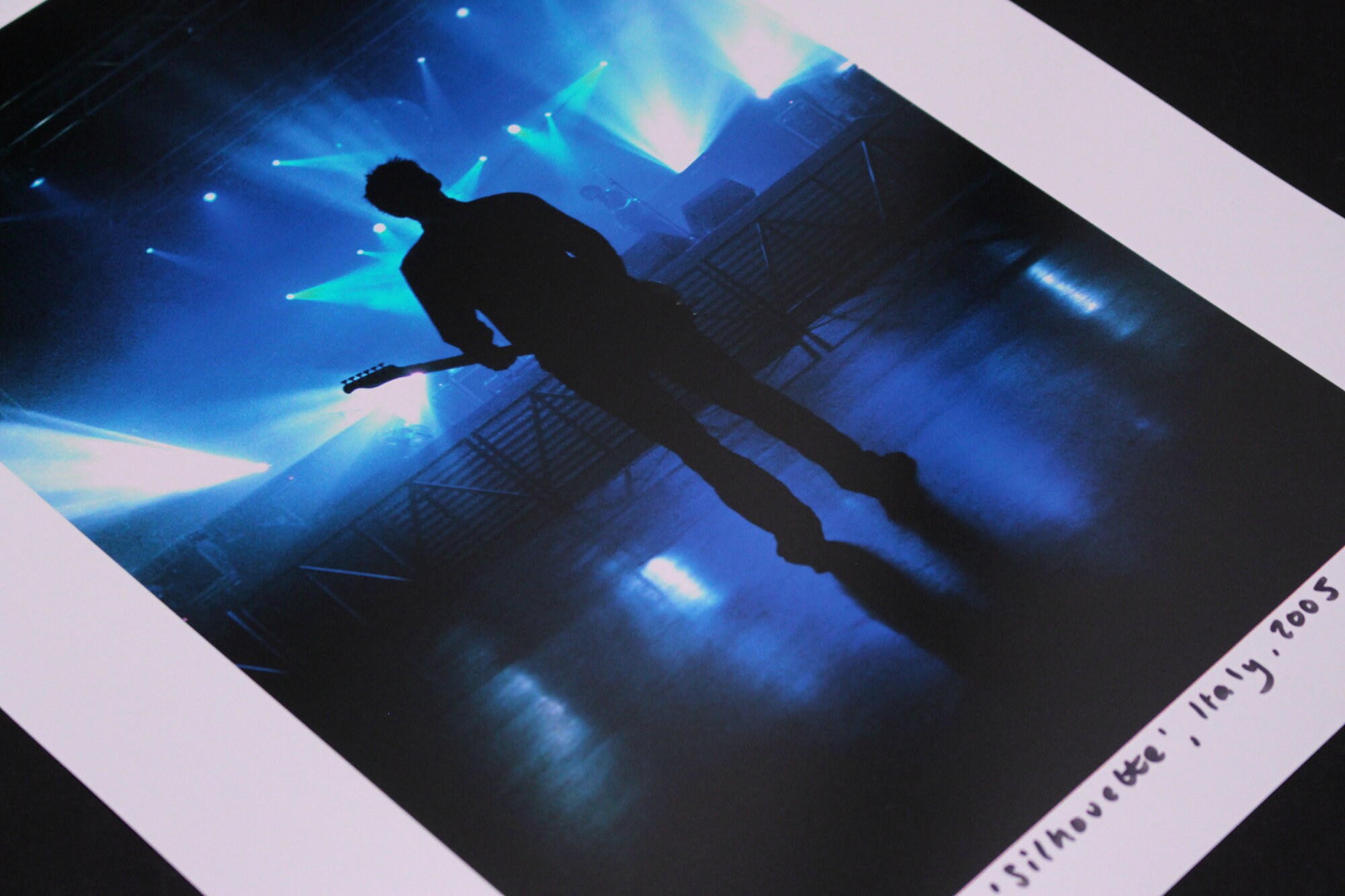 MATT BELLAMY of MUSE 'silhouette' Italy 2001, Limited Edition Print ...
