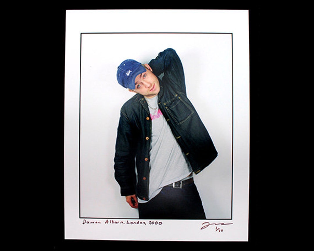 DAMON ALBARN of Blur and Gorillaz West London 2003, Limited Edition ...