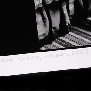 DAVE GAHAN of Depeche Mode, London 2003, Limited Edition Print, Signed ...