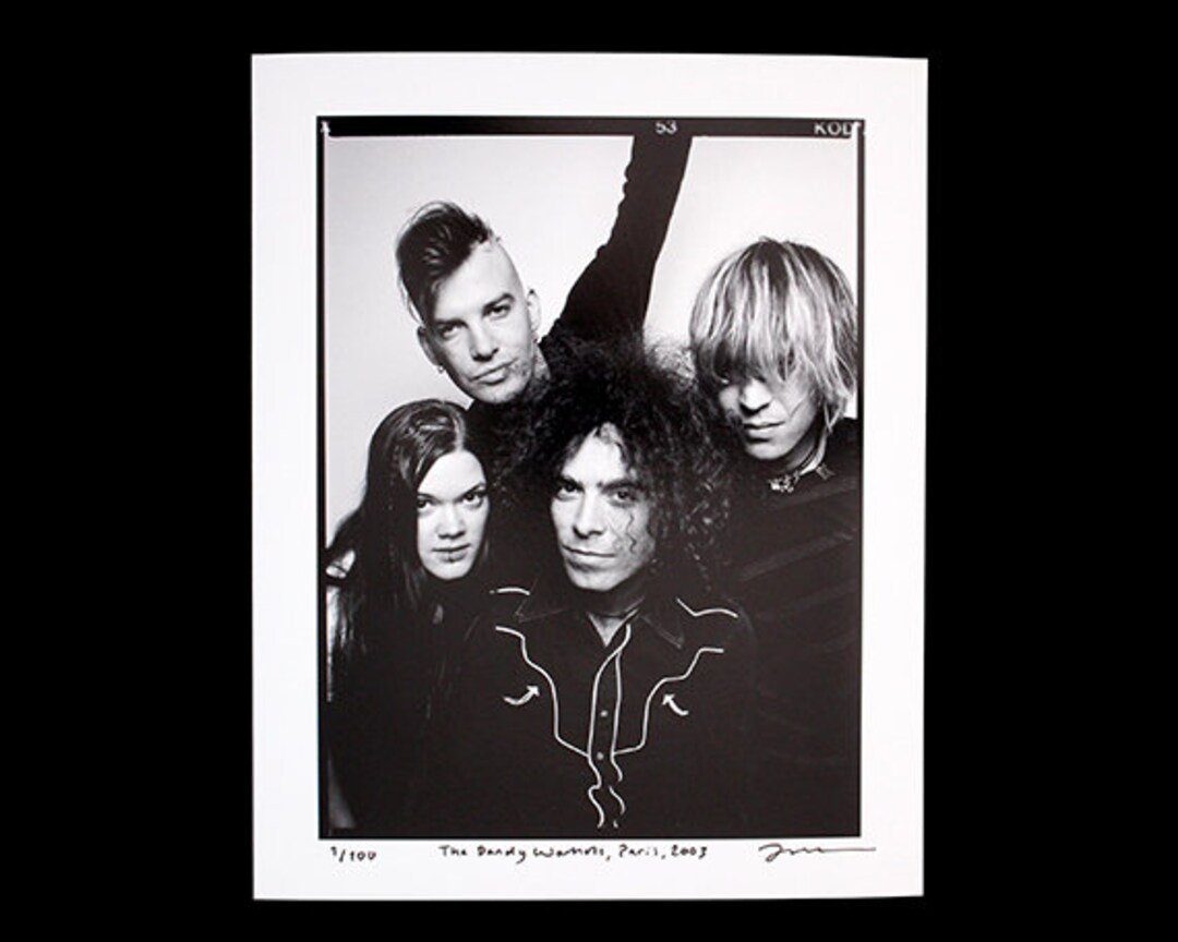 THE DANDY WARHOLS, Paris, 2001, Limited Edition Print Limited Edition ...