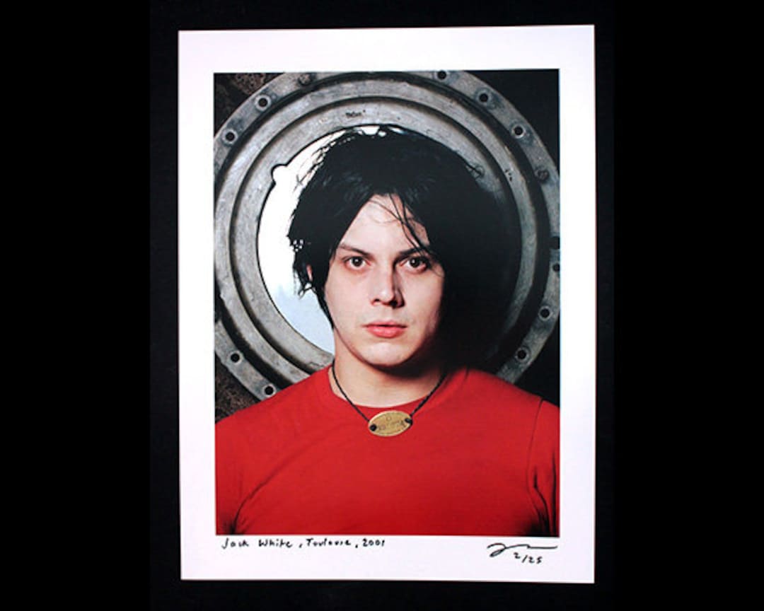 JACK WHITE of the White Stripes 2001, Limited Edition Print, Signed by ...