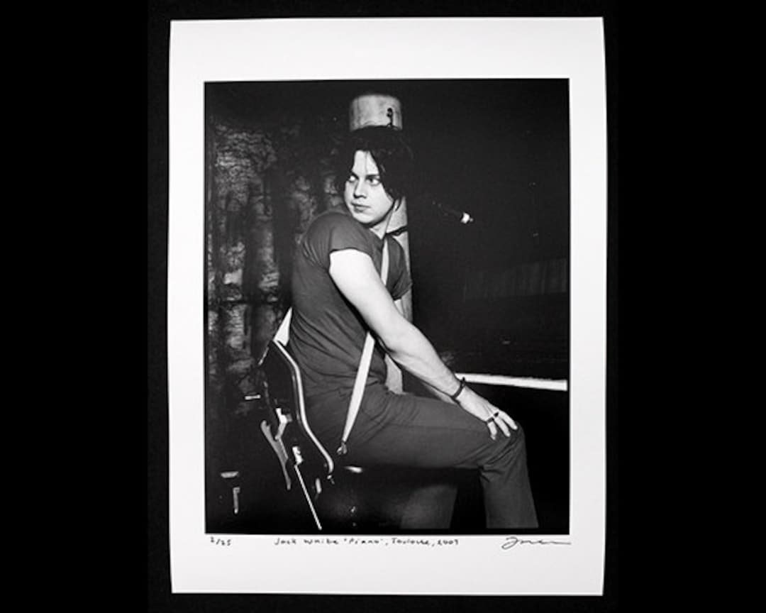JACK WHITE of the White Stripes, 'piano' 2001, Limited Edition Print ...