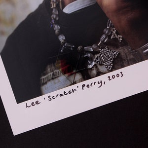 LEE 'SCRATCH' PERRY Geneva 2001, Limited Edition Print, Signed by the ...