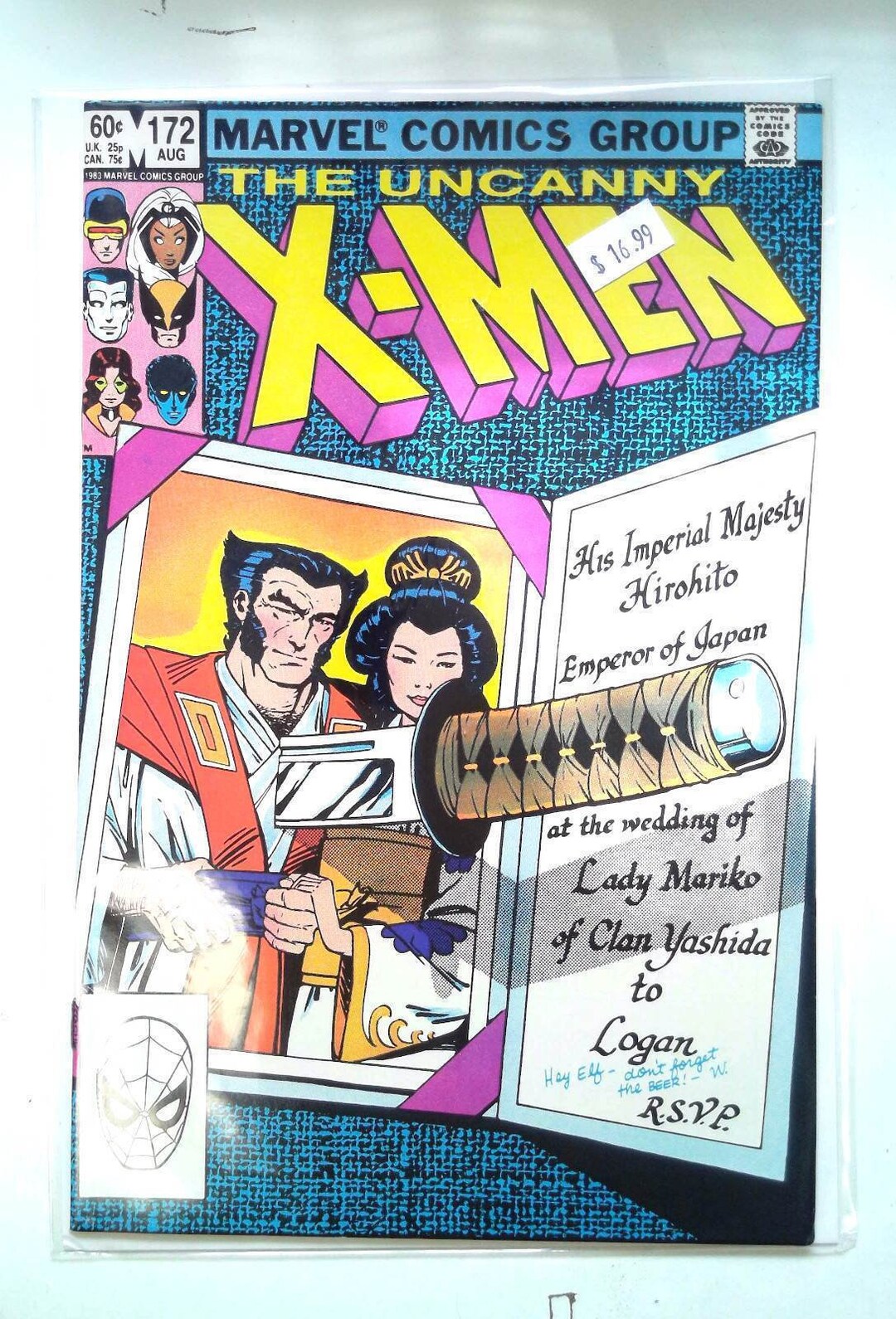 The Uncanny X-men 172 Marvel Comics 1983 NM 1st Series 1st - Etsy